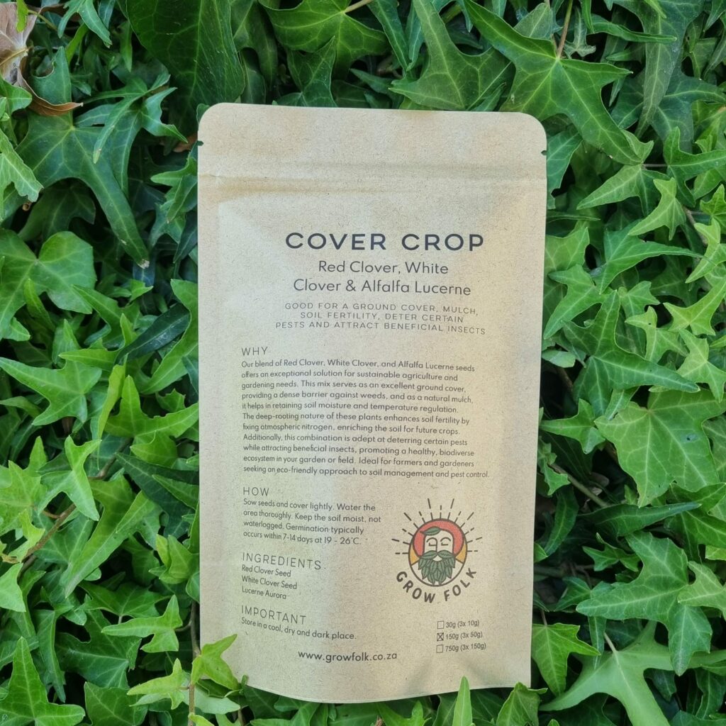 Cover Crop Seed with Red Clover, White Clover and Alfalfa Lucerne ...