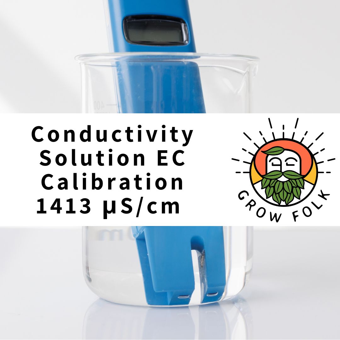Conductivity Solution EC Calibration 1413 µS/cm - 500ml – GROW FOLK